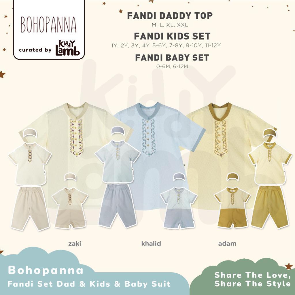 Jual Bohopanna Raya Collection Fandi Set / Fandi Baby Kids Set & Dad ...