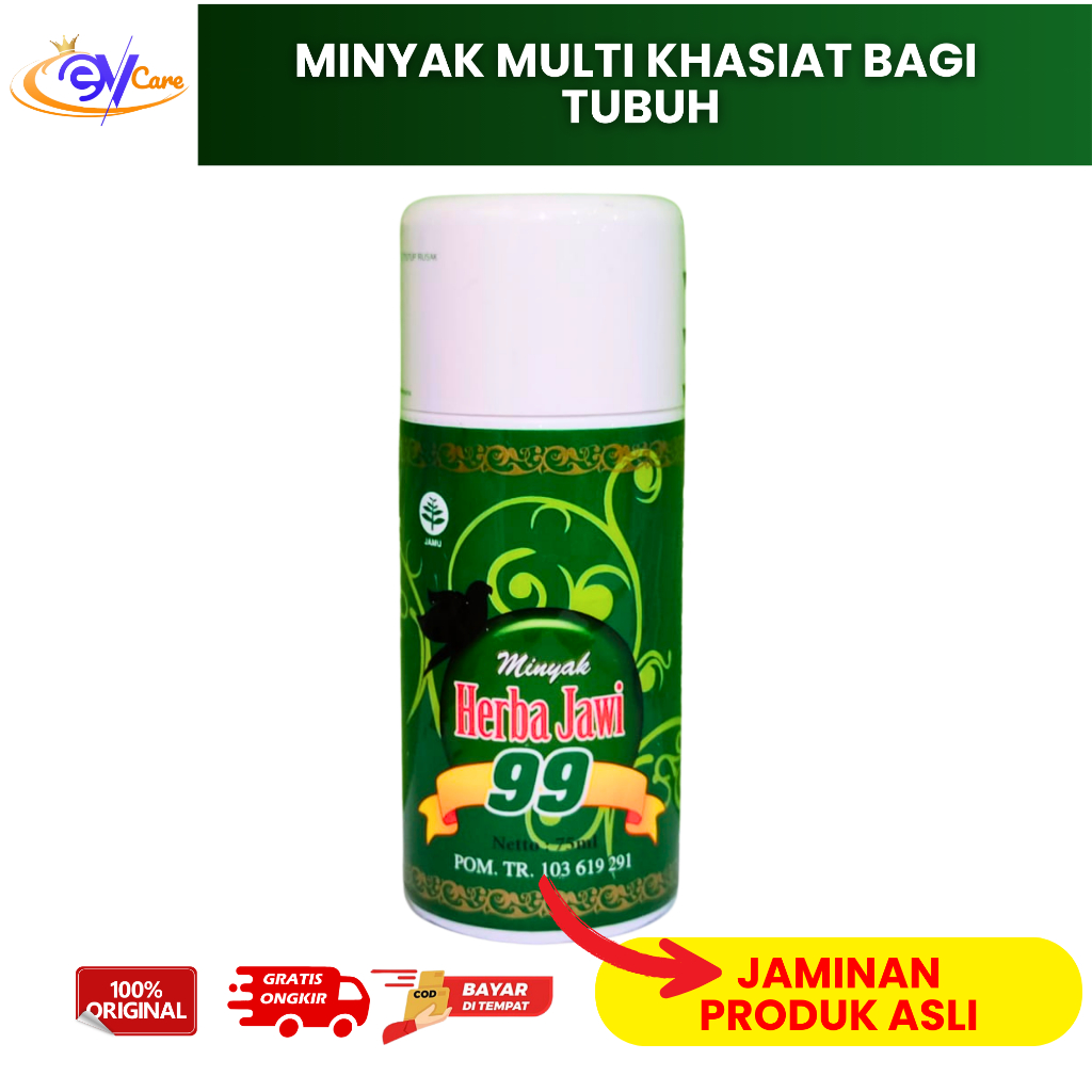 Jual MInyak Herba Jawi 99 Asli Original Minyak But But 75 ML | Shopee ...