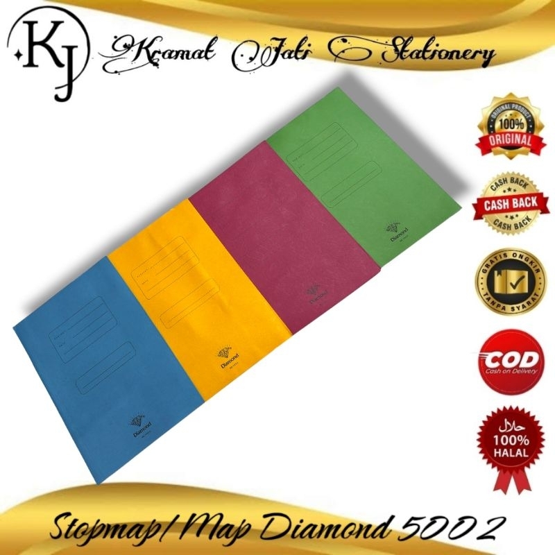 Jual Map Kertas/Stopmap Diamond 5002 Isi 50 Lembar (1 Pack) | Shopee ...