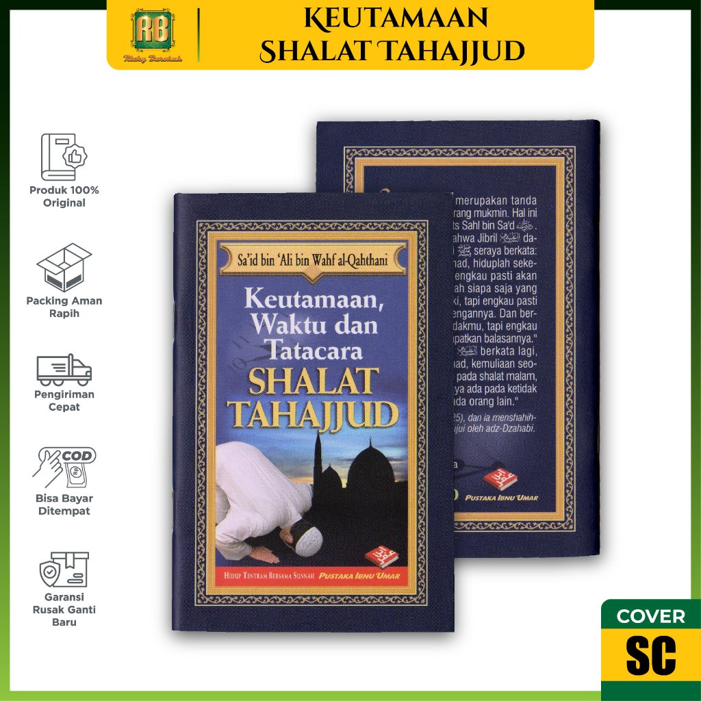 Jual Buku Keutamaan, Waktu Dan Tata Cara Shalat Tahajjud saku Keutamaan ...