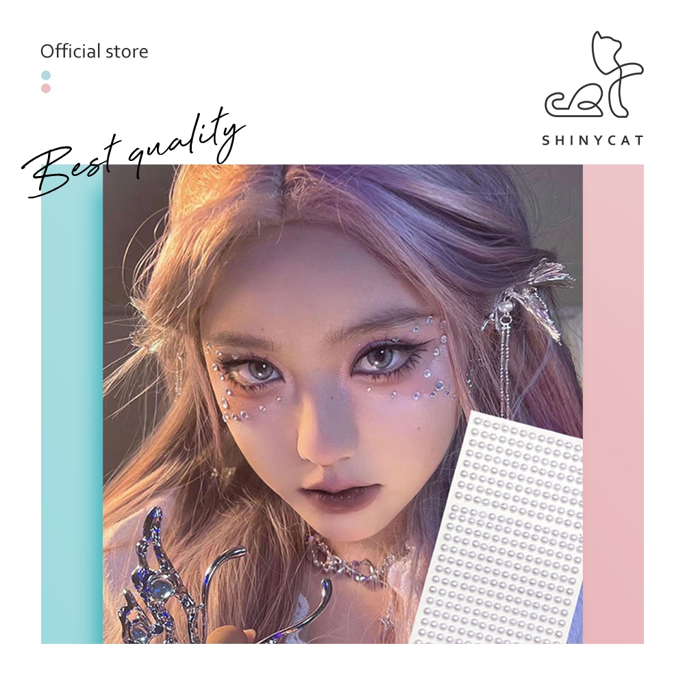 Jual Shinycat 1 Set Stiker Mata Mutiara Stiker Kuku Rias Kuku Eye ...