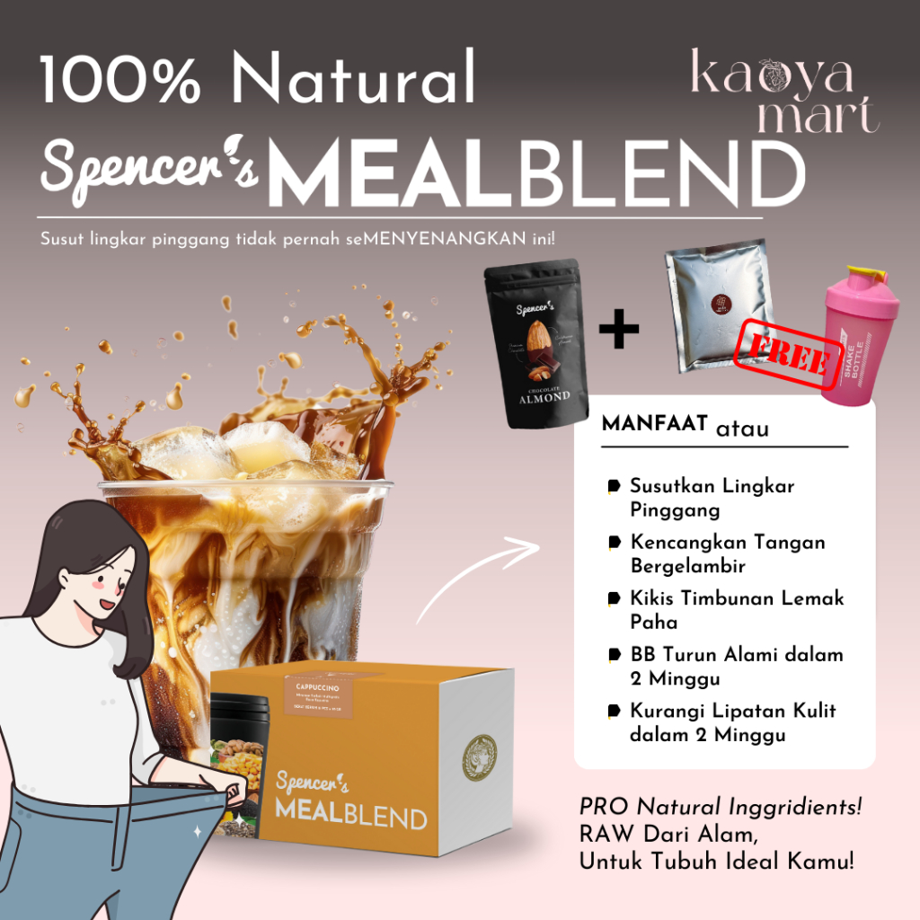 Jual Spencer's Mealblend ALL VARIANT Meal Replacement Multigrain ...