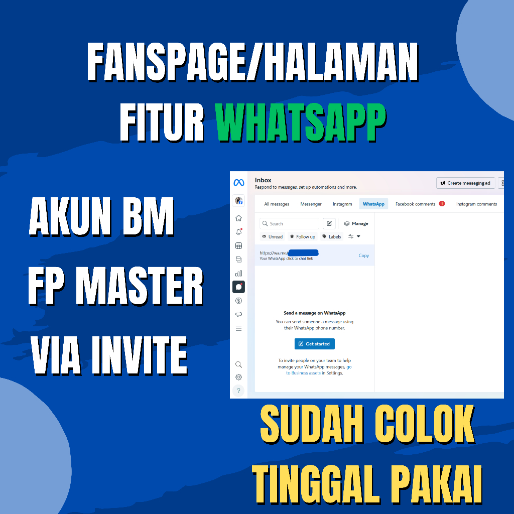 Jual FP FITUR WA | WA META SIAP PAKAI SUDAH COLOK NOMOR | Shopee Indonesia