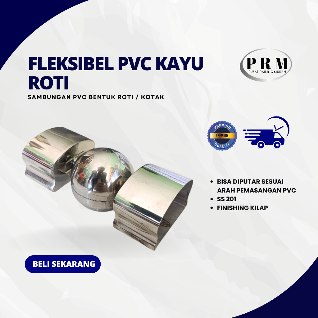 Jual JOIN KONEKTOR SAMBUNGAN ELBOW HANDLE RAILLING PVC FLEKSIBEL ...