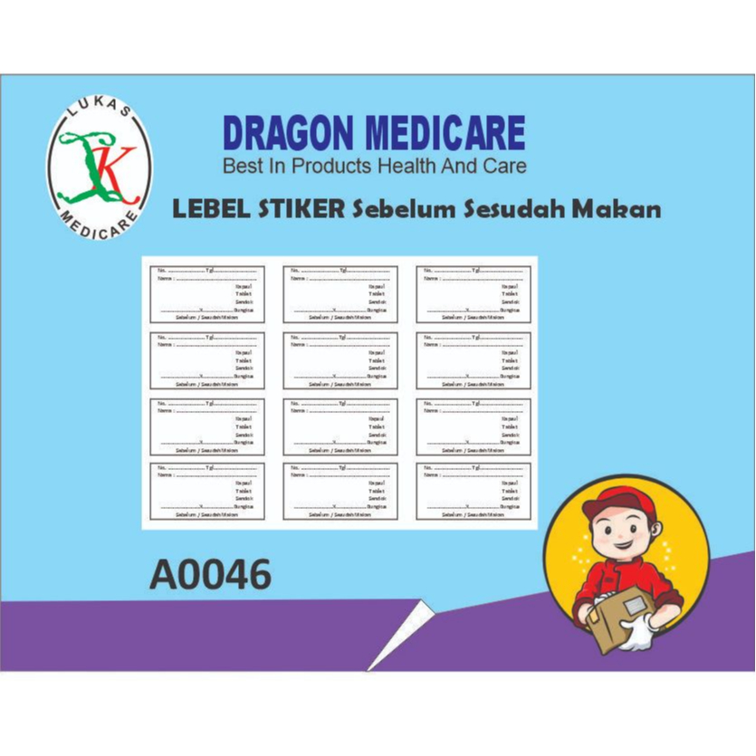 Jual LEBEL STIKER SEBELUM SESUDAH MAKAN | Shopee Indonesia