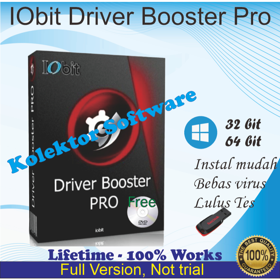 Jual IObit Driver Booster 12.4.0.585 - Full Version, Lifetime | Shopee Indonesia
