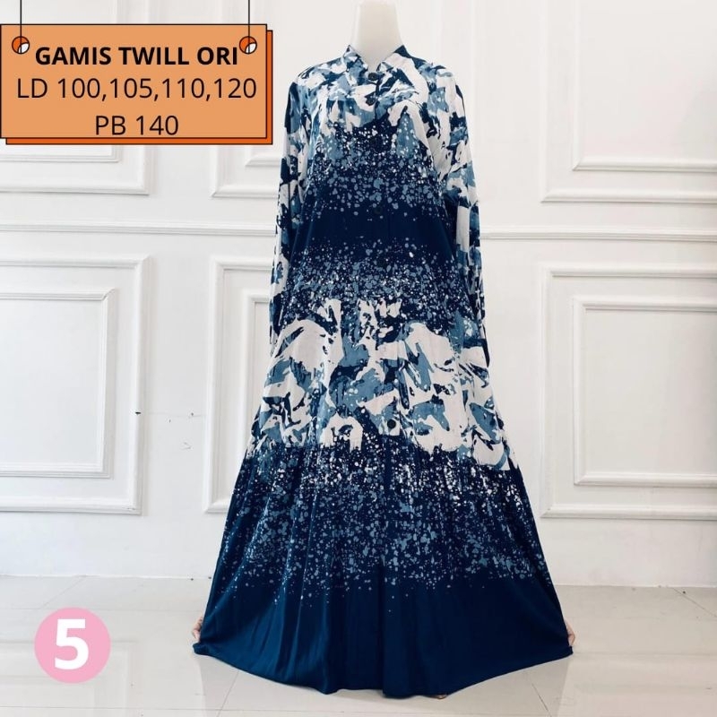 Jual Gamis twill abstrak batik pekalongan | Shopee Indonesia