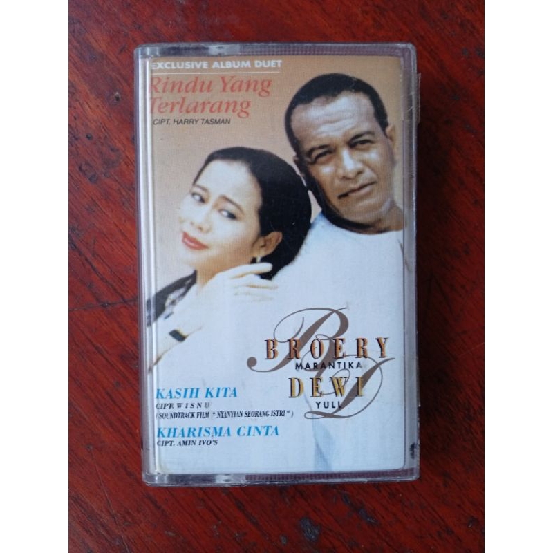 Jual Kaset Broery Marantika Dewi Yull Rindu Yang terlarang | Shopee Indonesia