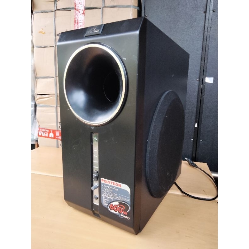 Jual SUBWOOFER POLYTRON PSW600 | Shopee Indonesia
