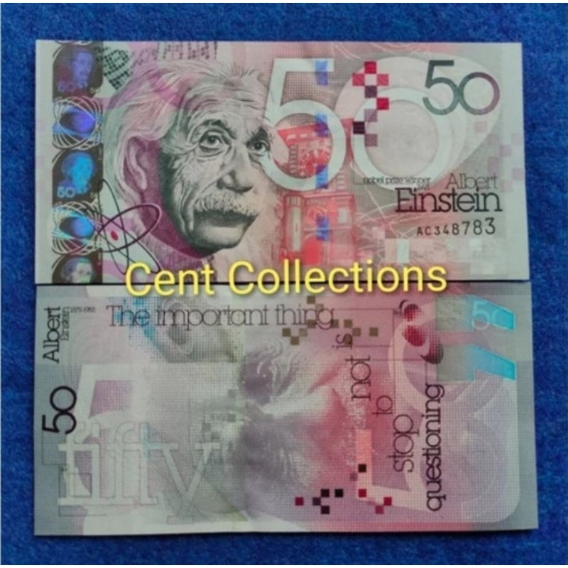 Jual Test note 50 Albert einstein | Shopee Indonesia