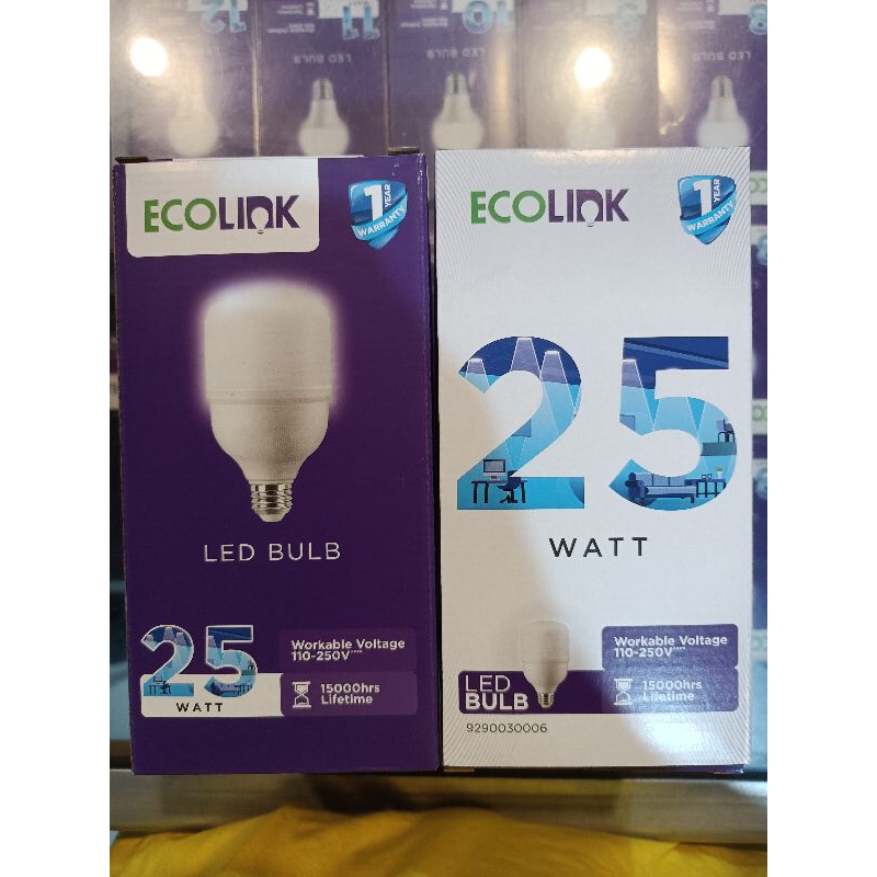 Jual LAMPU LED ECOLINK CAPSULE 25WATT PUTIH GARANSI 1THN | Shopee Indonesia