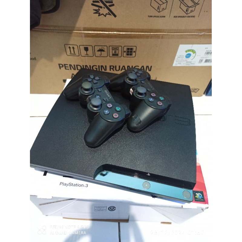 Jual PS3 SLIM SERI 2500 500GB SECOND LUAR | Shopee Indonesia