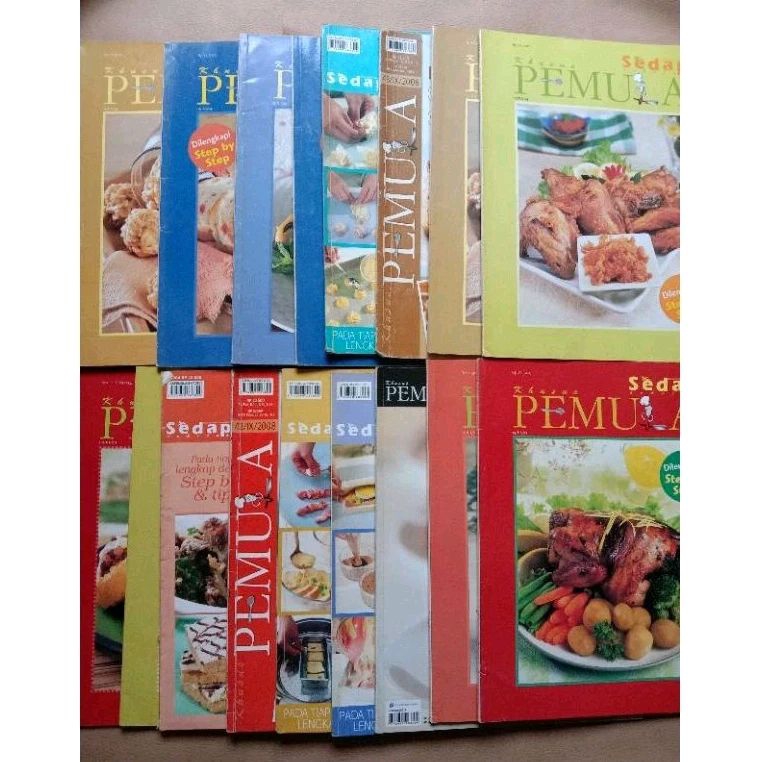 Jual Majalah Sedap Khusus Pemula Edisi Sponge Cake Aneka Aroma, Macam ...