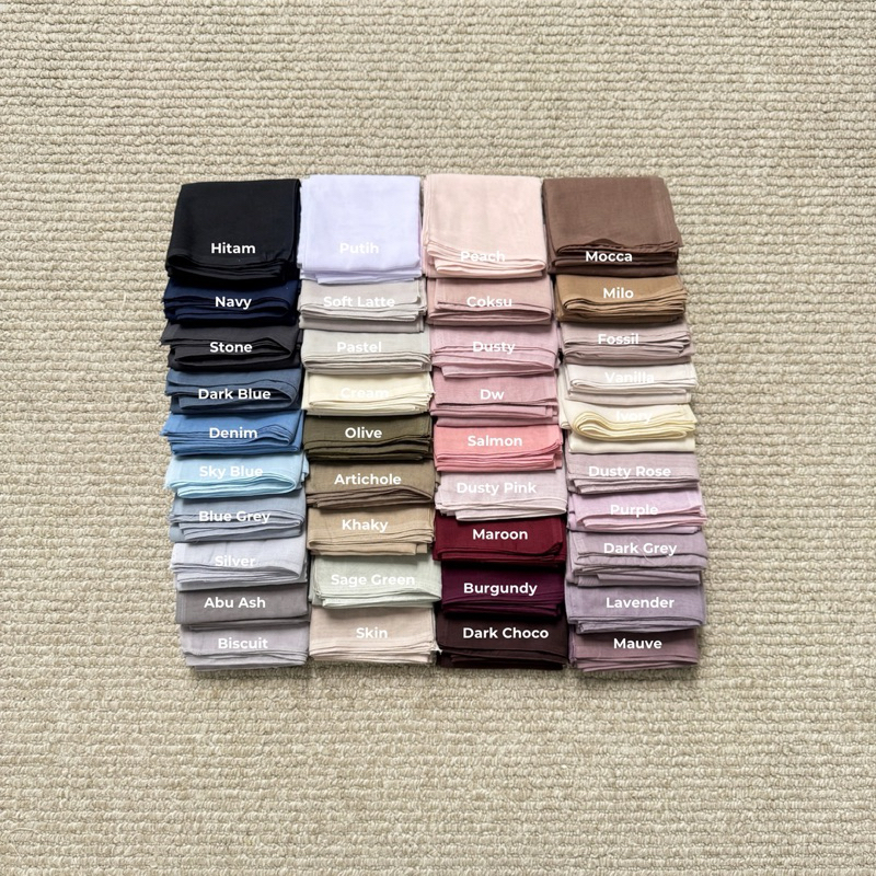 Jual Hijab Segiempat Paris Jadul | Soft Color, Lembut, Nyaman | Shopee ...