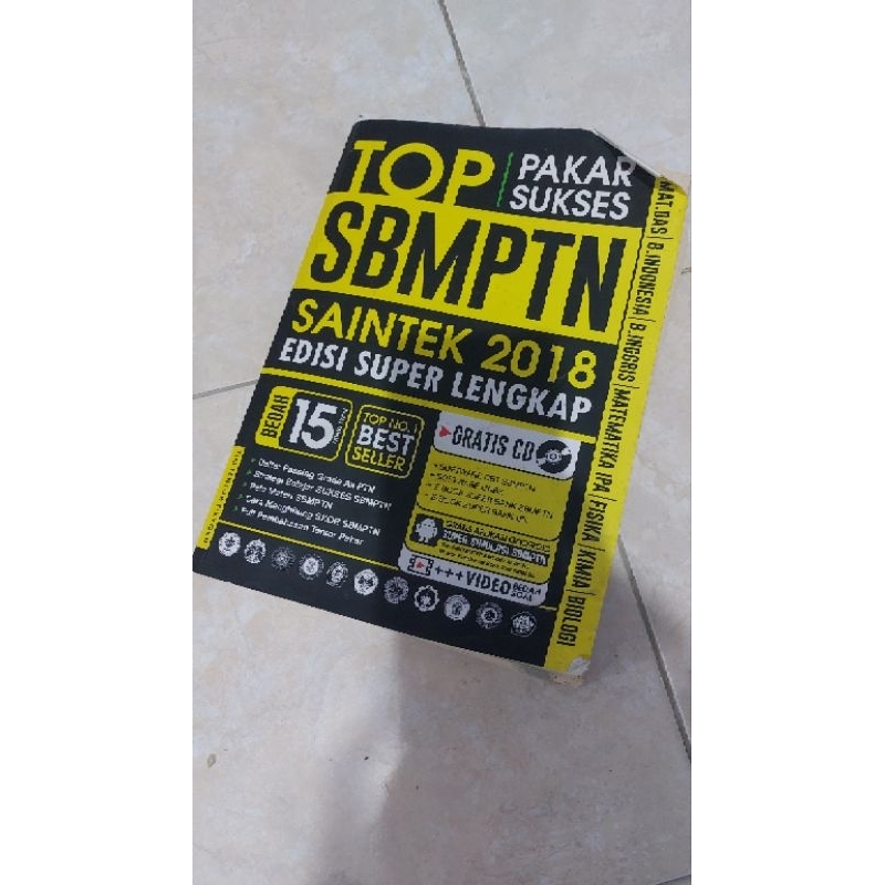 Jual Buku soal utbk, sbmptn, tkd, tpa preloved untuk belajar dan ...