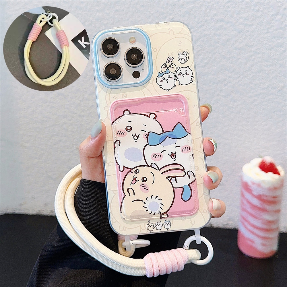 Jual Pop Tail Chiikawa Casing Iphone 16E 16 13 Pro Max 15 Pro Max Xr 11 ...