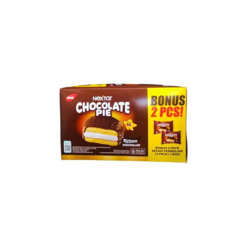 Jual Nextar Chocolate Pie 14 x 24g | Shopee Indonesia