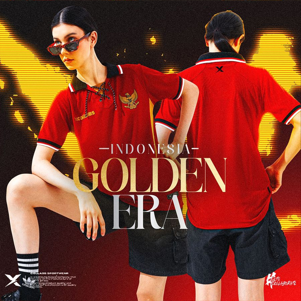 Jual Collabs Sportstyle - Jersey Fantasy Timnas - Indonesia Golden Era ...