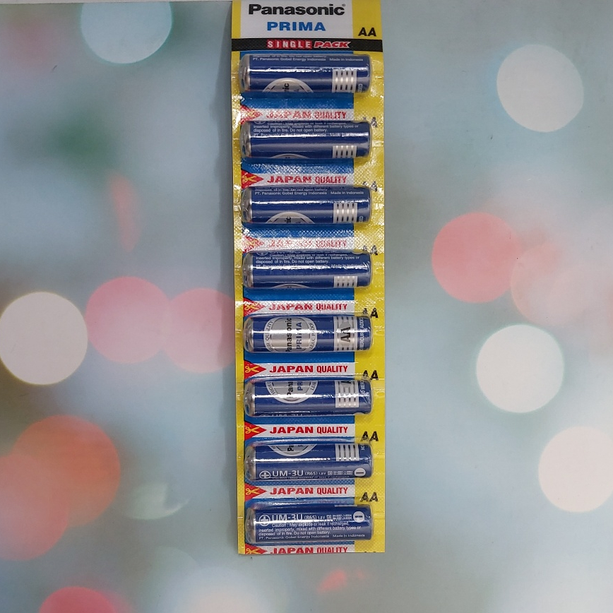 Jual Baterai AA Panasonic Prima (Single Pack) | Shopee Indonesia