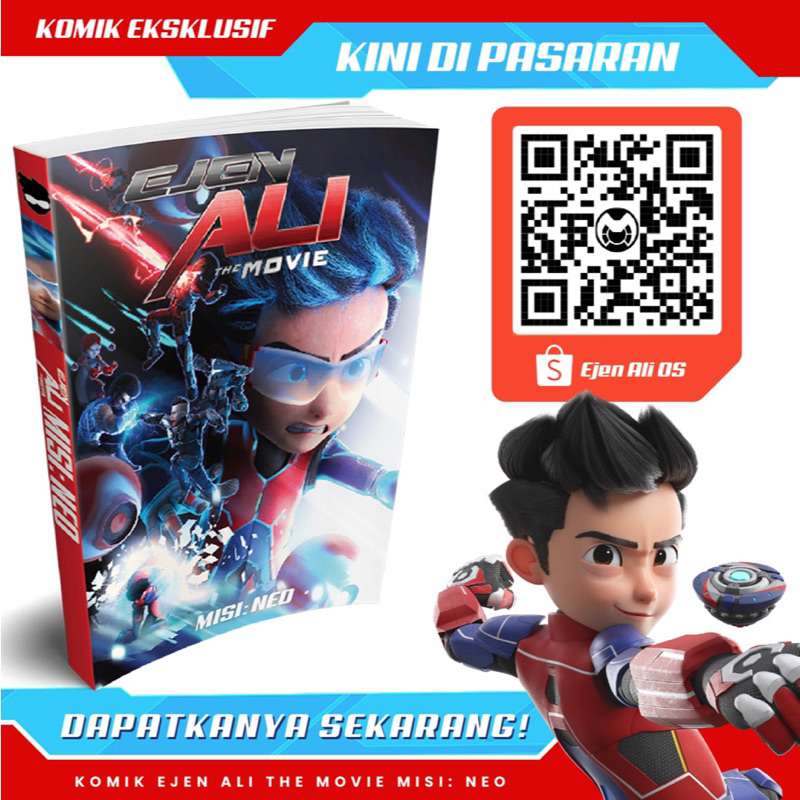 Jual EJEN ALI MISI NEO/EJEN ALI SIDE MISSION | Shopee Indonesia