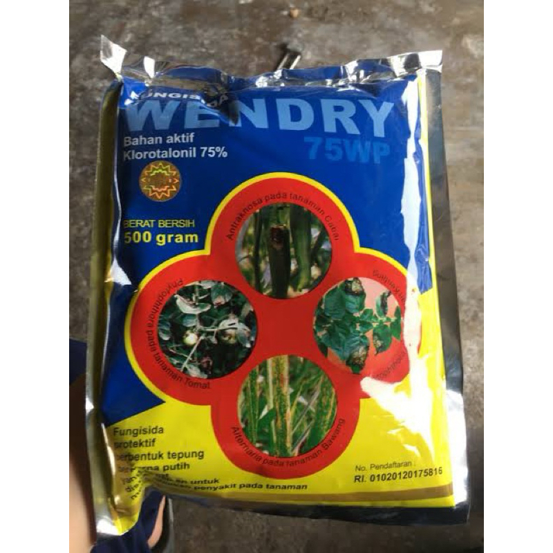 Jual WENDRY 75 wp 500gr Fungisida Wendri | Shopee Indonesia