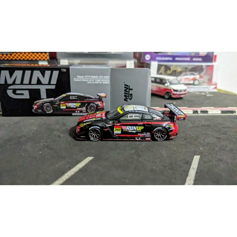 Jual Diecast Mini GT Nissan GTR R35 Nismo GT3 #360 Runup Rivaux GTR ...