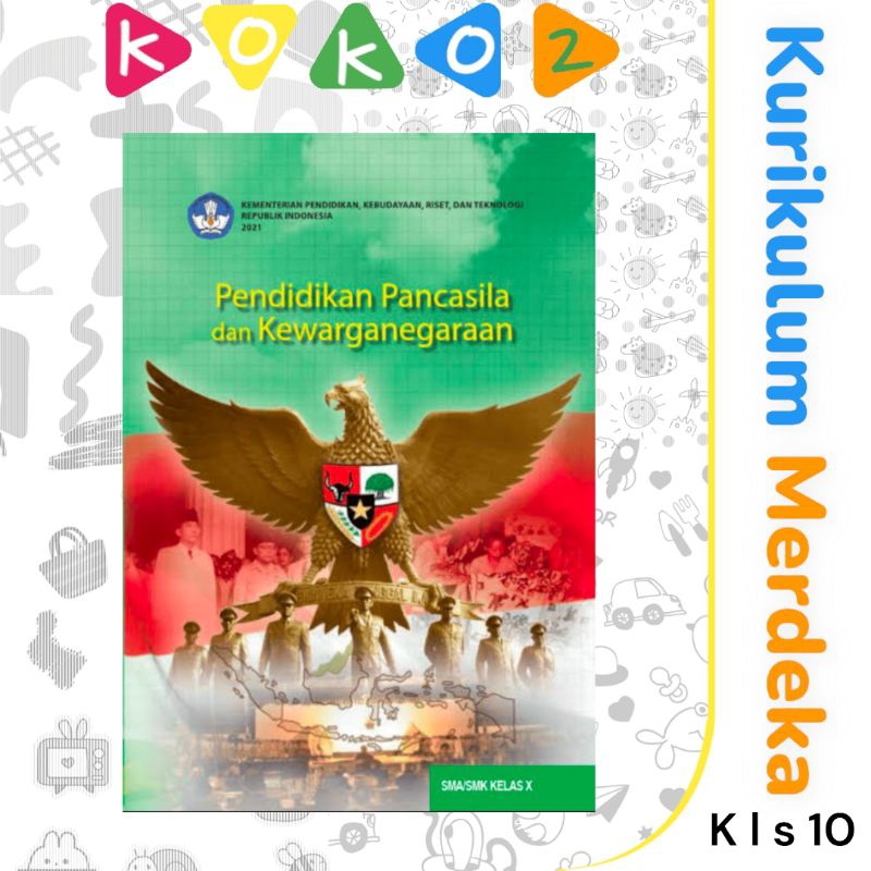 Jual BUKU PAKET PENDIDIKAN PANCASILA DAN KEWARGANEGARAAN KELAS 10 SMA KURIKULUM MERDEKA | Shopee ...