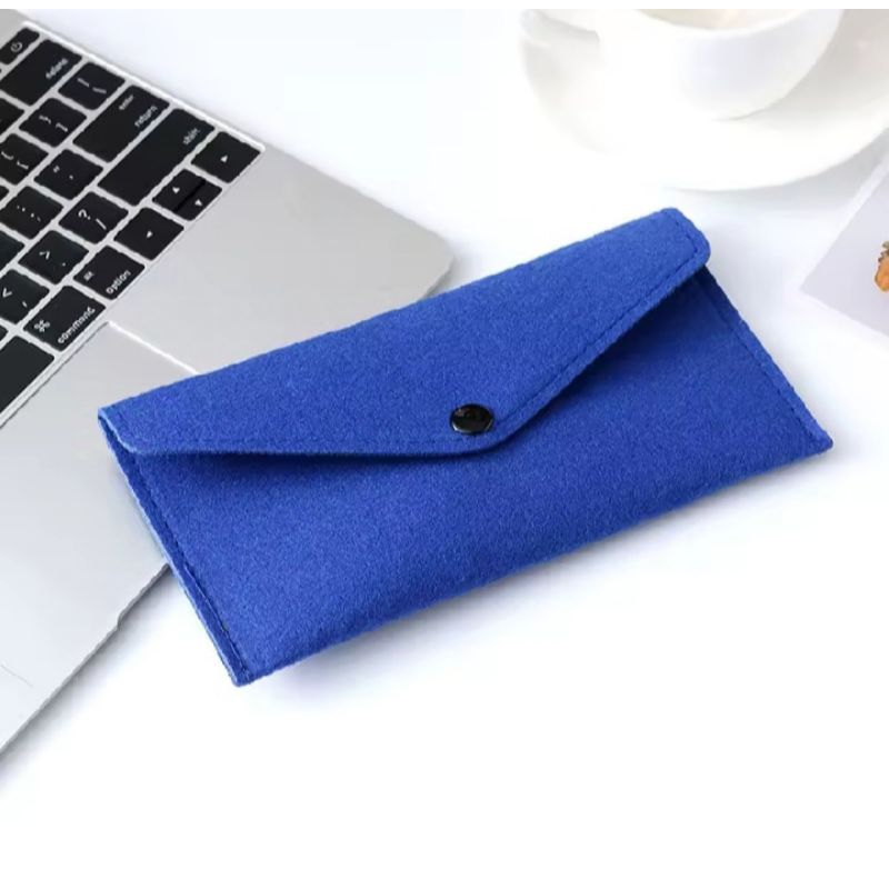 Jual Dompet HP Simpel Sederhana Dompet Bahan Felt Dompet Serbaguna ...