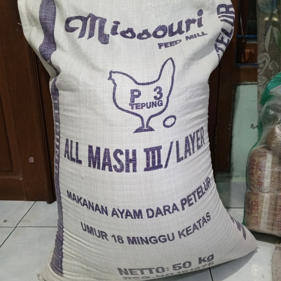 Jual Pakan Ayam Petelur | Anak Ayam dan Layer | P1, P2, P3 Missouri ...