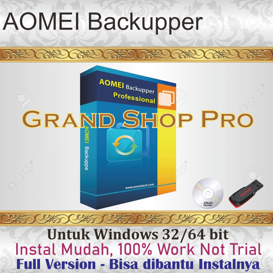 Jual AOMEI Backupper 7.4.2 (Full Version, Not Trial) | Shopee Indonesia