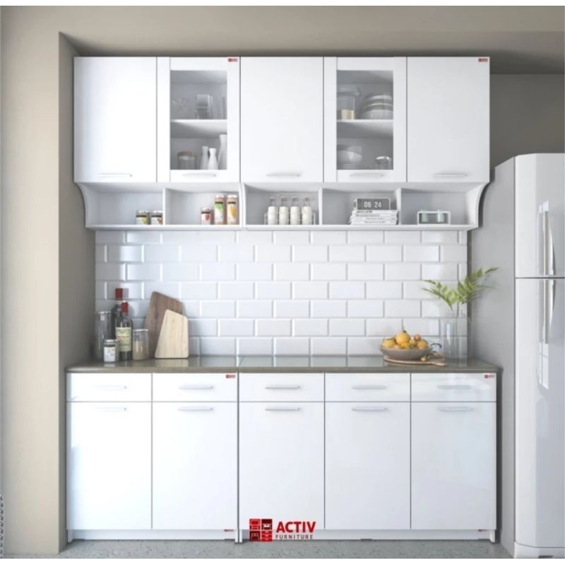 Jual RAK DAPUR KITCHEN SET LEMARI DAPUR RAK BUMBU RAK PENYIMPANAN RAK ...
