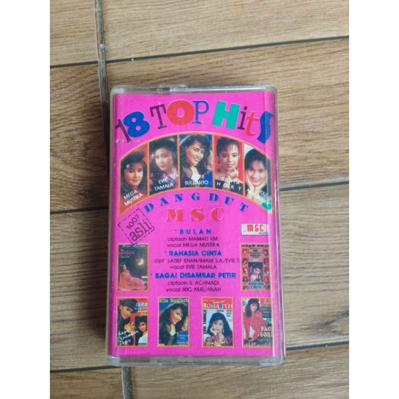 Jual kaset pita kompilasi 18 top hits dangdut | Shopee Indonesia