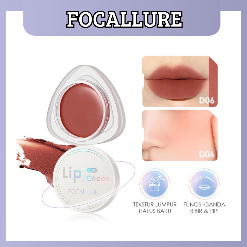 Jual Focallure Creamy Lip & Cheek Duo / Dual Use Lip Mud Lip Clay ... Jual Focallure Creamy Lip & Cheek Duo / Dual Use Lip Mud Lip Clay ...