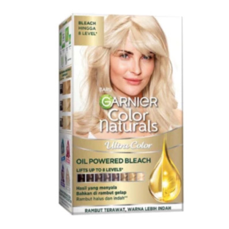 Jual Garnier Color Naturals Ultra Color Oil Powered Bleach 8 Level ...
