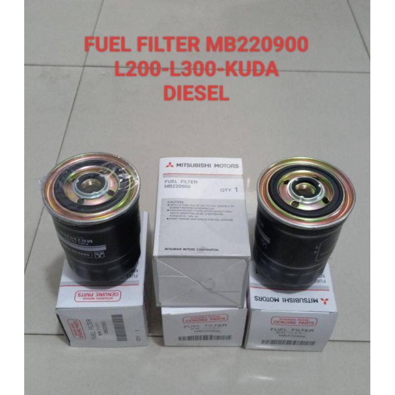 Jual FILTER SOLAR/FUEL FILTER MB220900 MITSUBISHI L200 Diesel-L300 ...