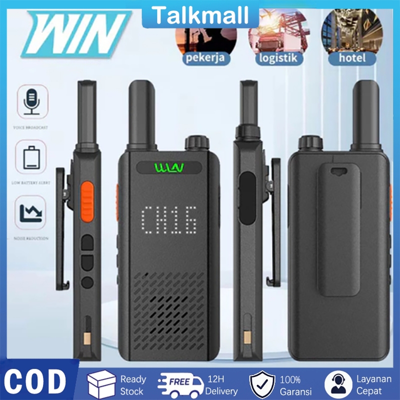 Jual [Ready] HT WLN Walkie Talkie KD-C170/KD-C160 - HT SLIM UHF 400-470 ...