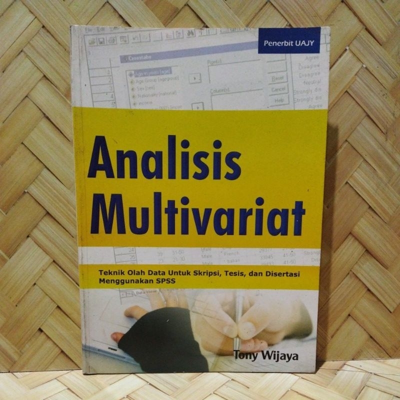 Jual Analysis Multivariate Teknik Olah Data untuk Skripsi, Tesis, dan ...
