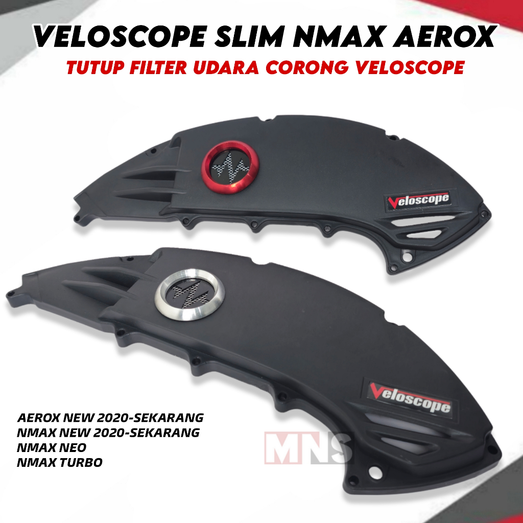 Jual Veloscope Nmax New Neo Turbo Aerox New Model Slim Tutup Filter ...
