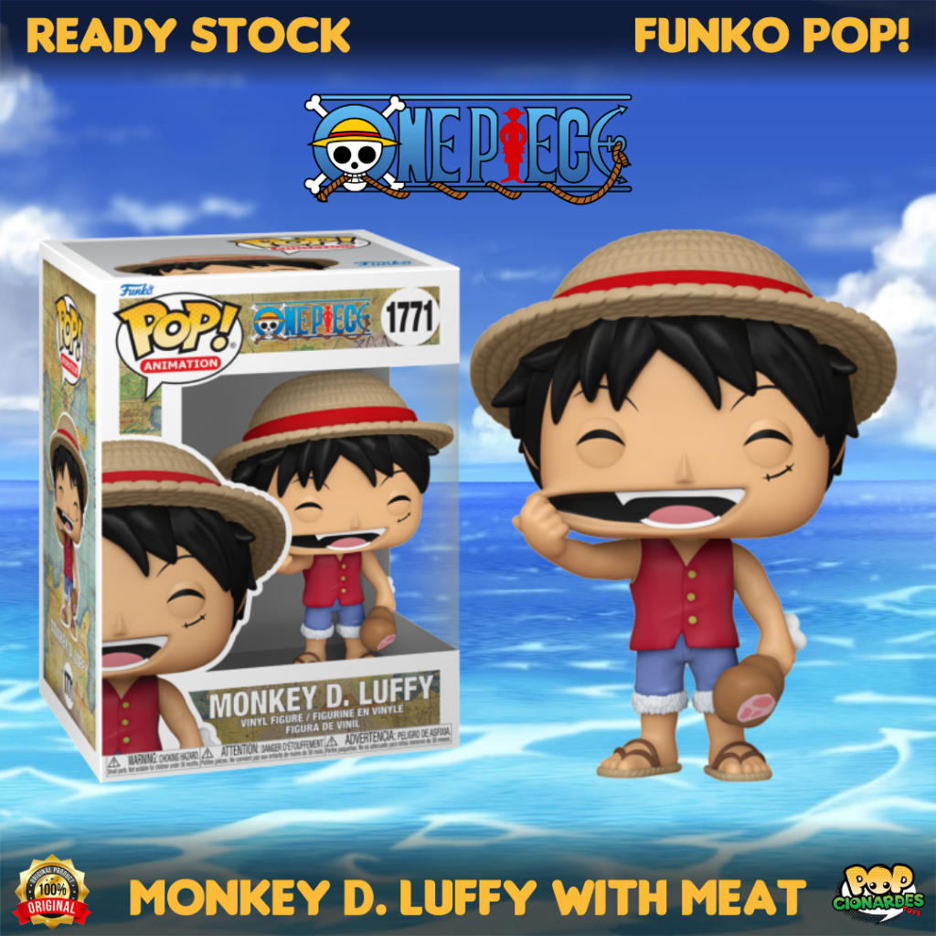 Jual Funko POP Anime - One Piece - Luffy with Meat #1771 | Shopee Indonesia