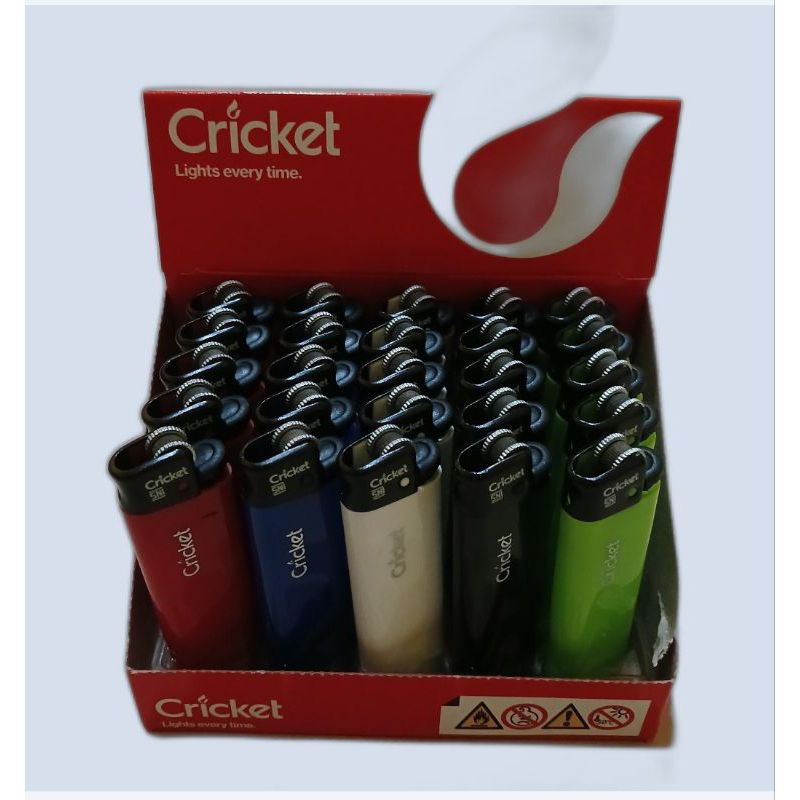 Jual korek cricket original isi 25 pcs | Shopee Indonesia