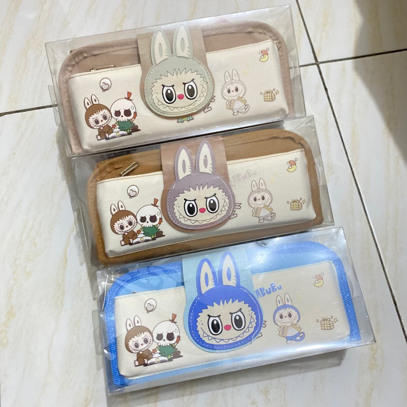 Jual Tempat Pensil Labubu pencil case kapasitas besar kotak pensil ...
