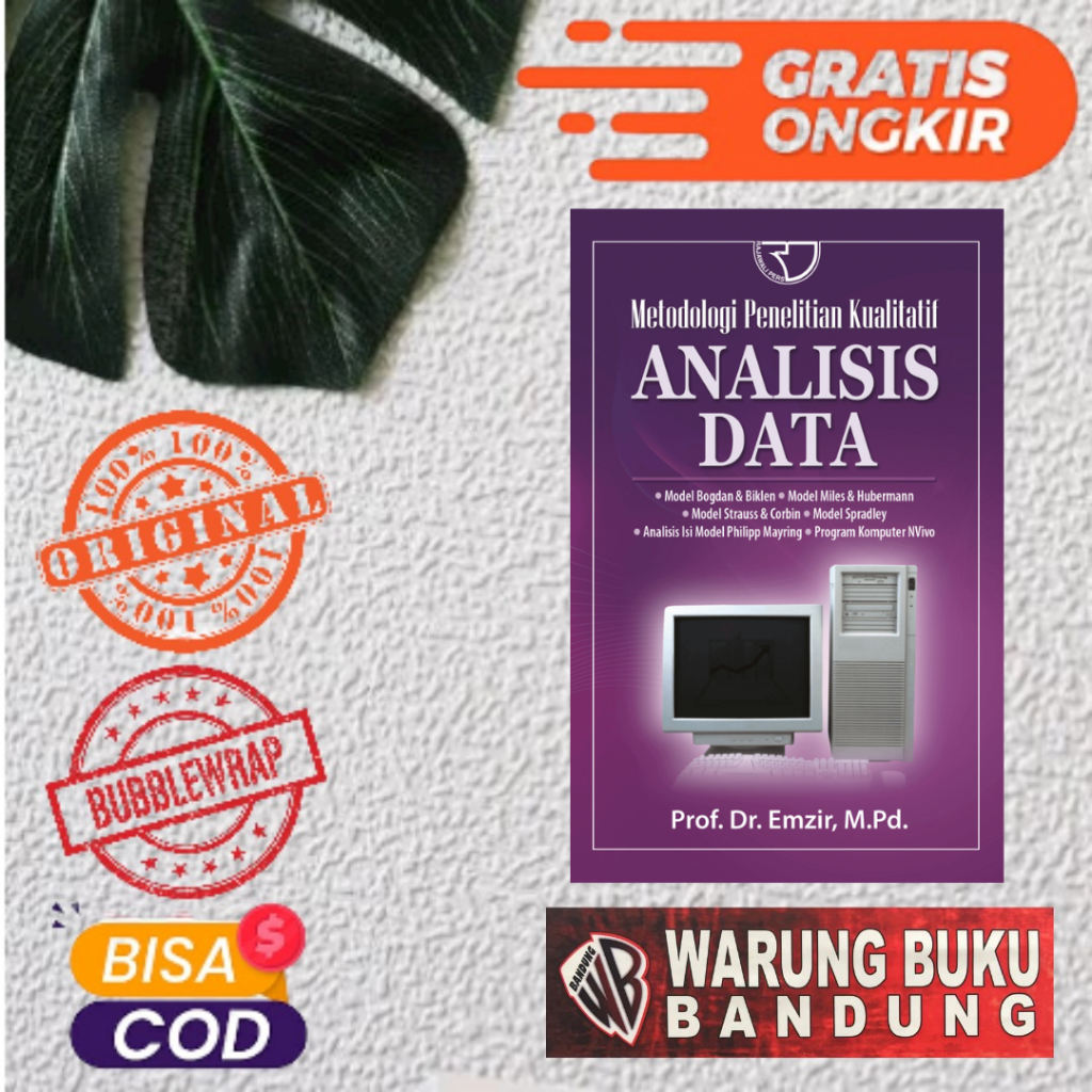 Jual Buku Metodologi Penelitian Kualitatif Analisis Data - Emzir | Shopee Indonesia