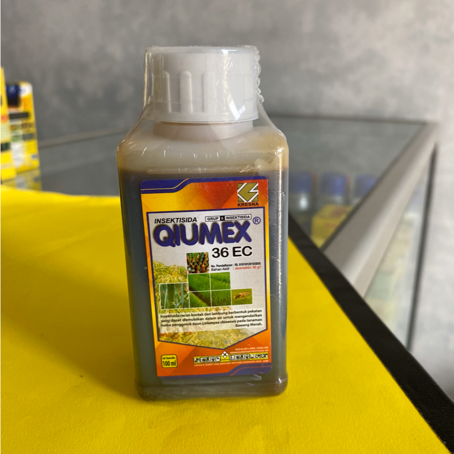 Jual QIUMEX 36 EC - 100 ML Insektisida Bahan aktif abamectin | Shopee ...