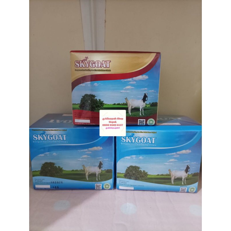 Jual Susu Kambing Enak Berkhasiat Ramah kantong 200gr,Sky Goat Original ...