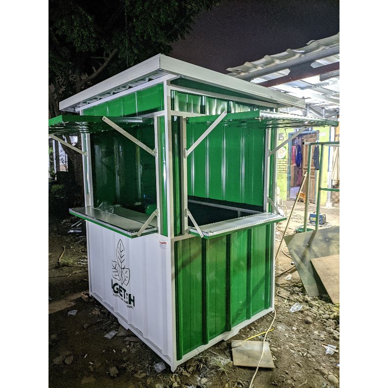 Jual booth semi kontainer, booth container, grobak booth jualan ...