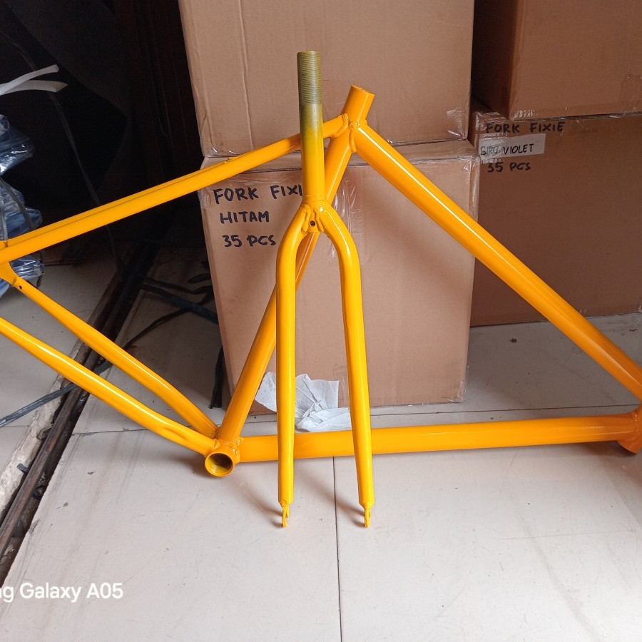 Jual Frame Sepeda Fixie Besi Batangan Pixi Lurus | Shopee Indonesia