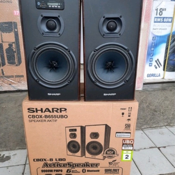 Jual SHARP ACTIVE SPEAKER CBOX-B655UBO / CBOX 658UBO BATAM | Shopee ...