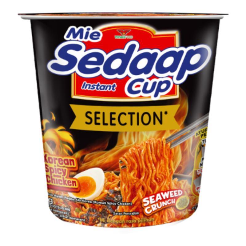Jual Sedaap Mi Instan Goreng Selection Cup Korean Ayam Pedas 81 g ...