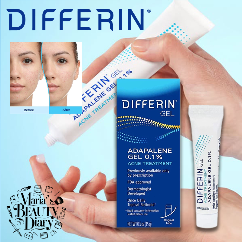 Jual Differin Acne Treatment Gel 15gr | Pengobatan Jerawat | 0.1% ...