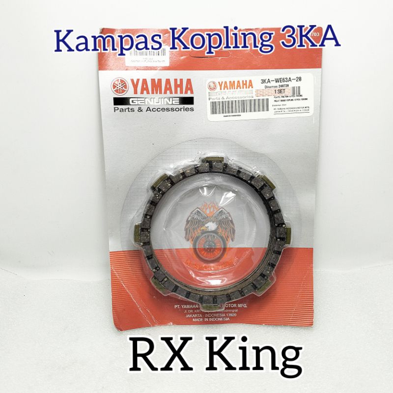 Jual Plat Kampas Kopling Ori Yamaha 3KA RXKing RX King 135 Original Pelat Kanvas Disk Clutch ...
